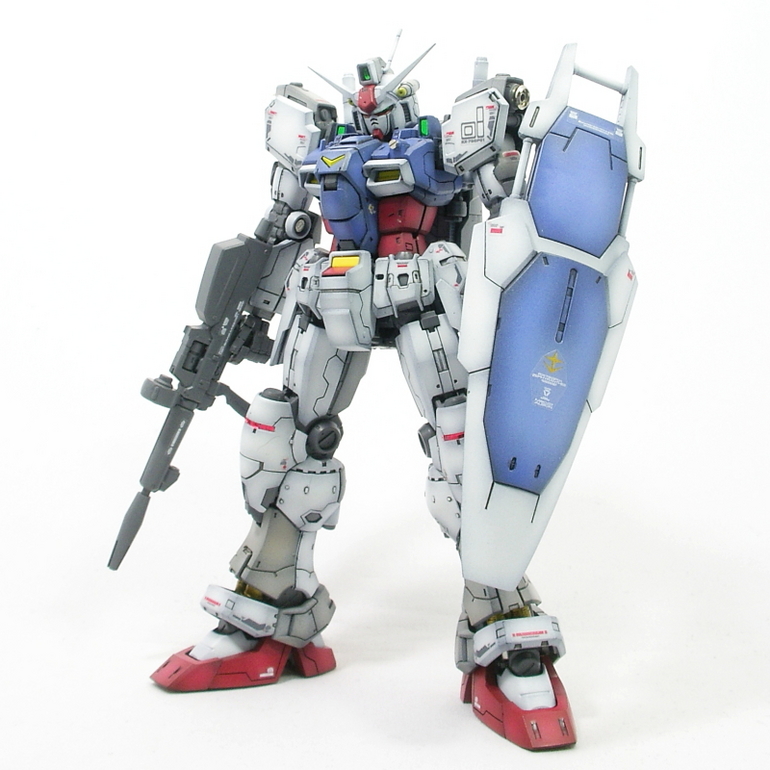 GUNDAM GUY: RG 1/144 GP01 Gundam 'Zephyranthes' - Painted Build