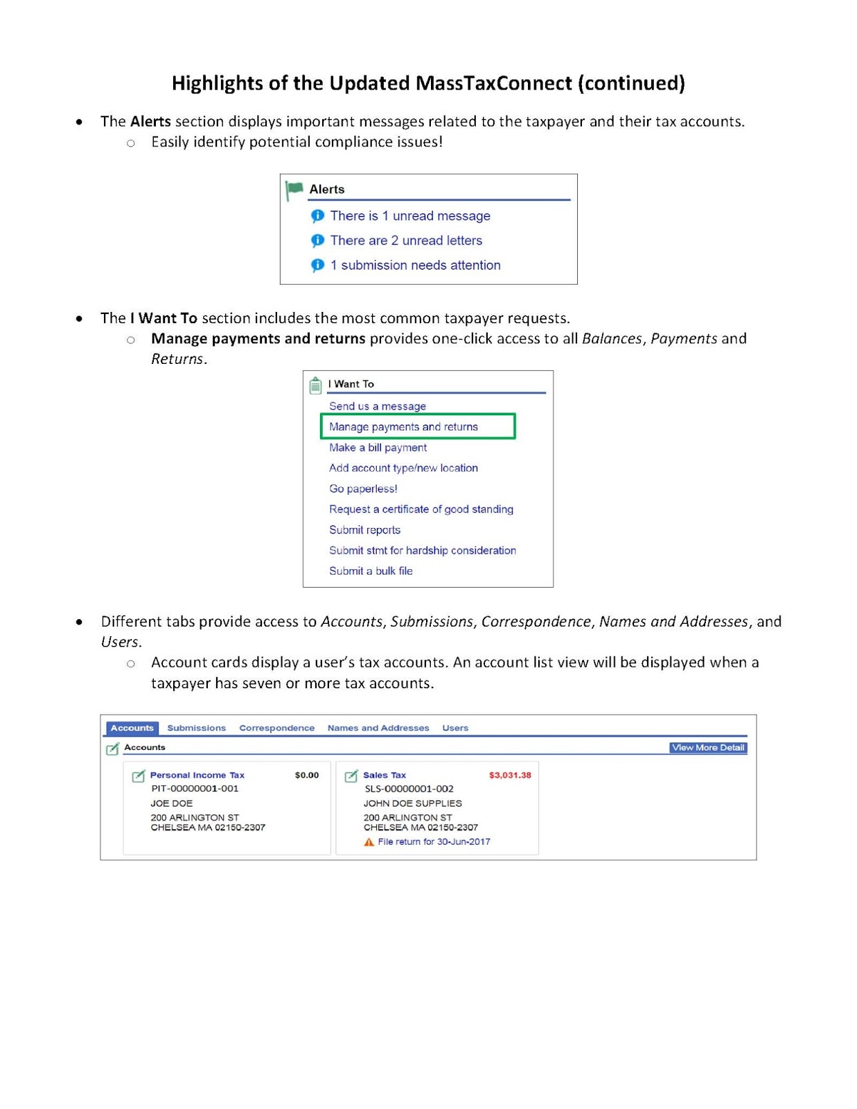 Massachusetts / Rhode Island NATP Chapter: Department of Revenue ...