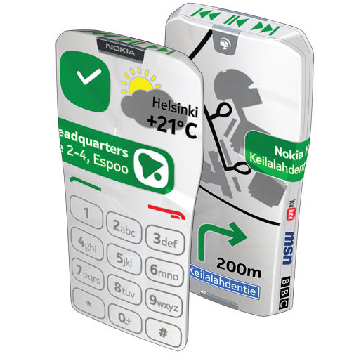 Information Technology: Nokia GEM, Mobile Phone with "Touchscreen body ...