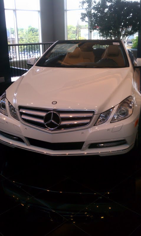 Welcome to T.L.S: NEW MERCEDES BENZ E550 DROP TOP