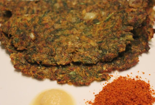 Mixed Flour and Vegetable Rotti