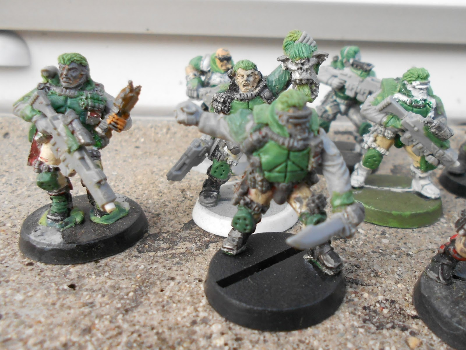 Unite All Action: My Converted Necromunda: House Van Saar Gang.