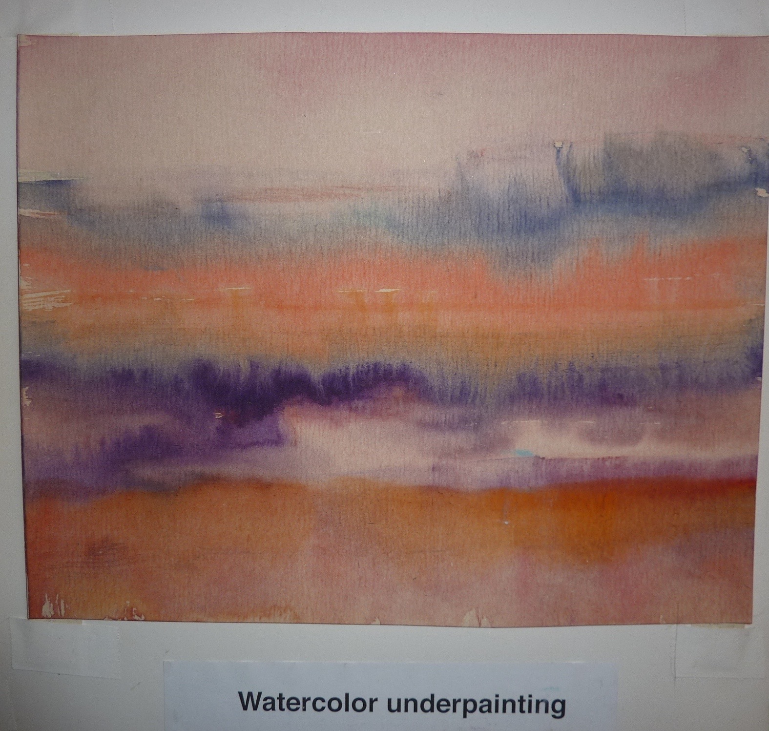 Painting My World: Listening to an Underpainting