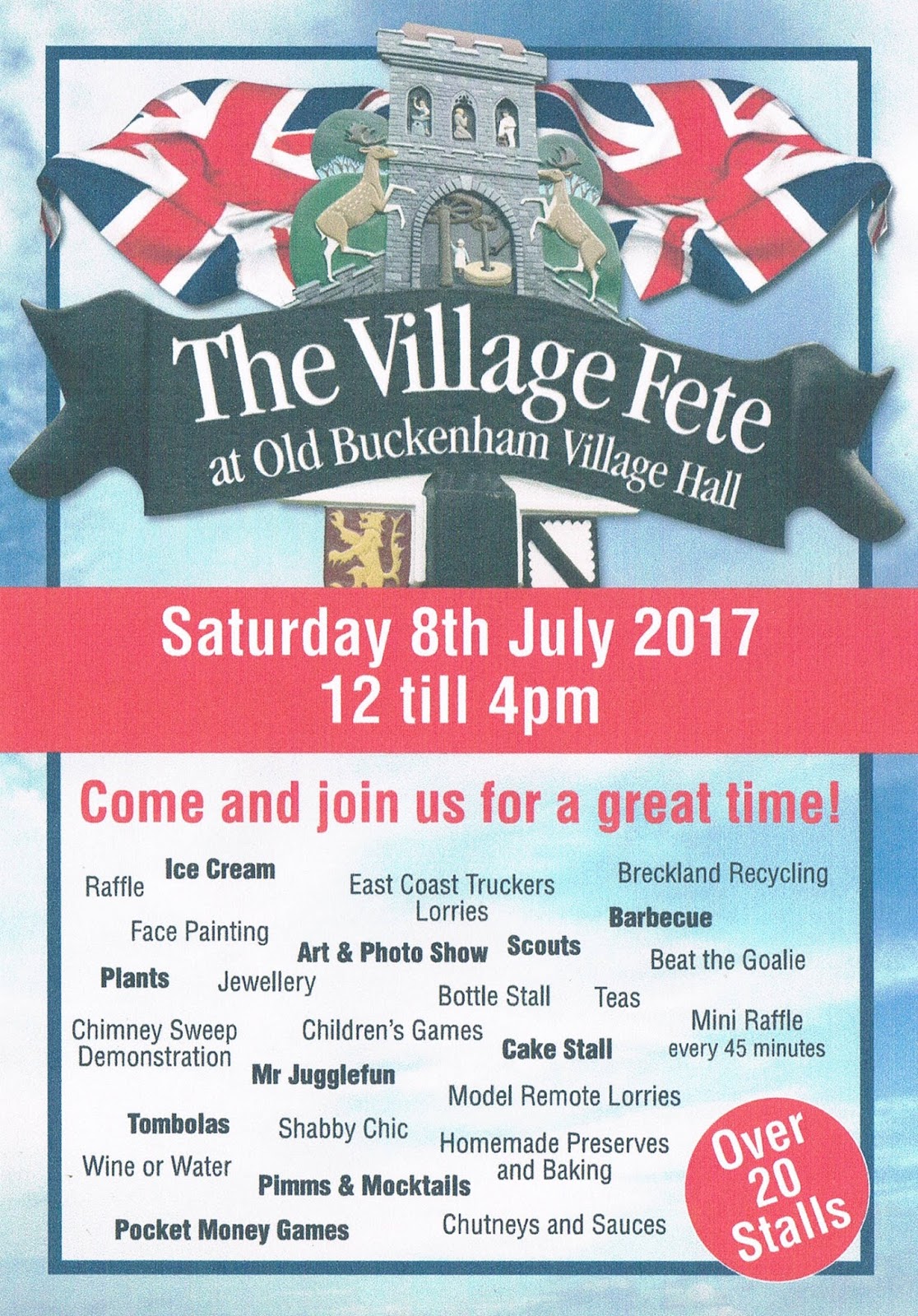 Old Buckenham blog: Old Buckenham village fete