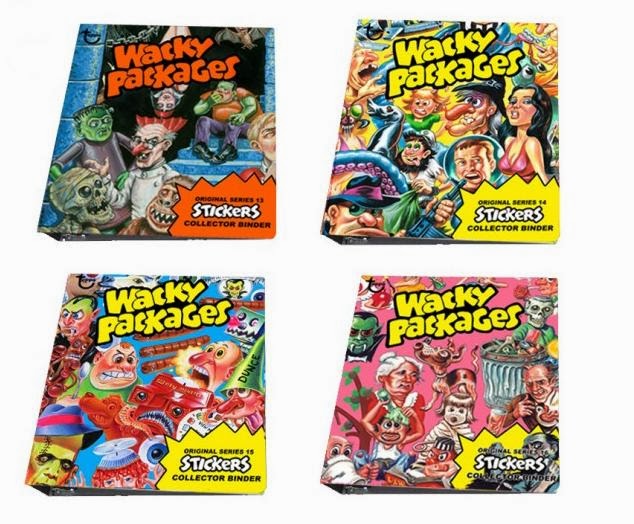 Wacky Pack Cards: Limited Wacky Packages Retro Binders