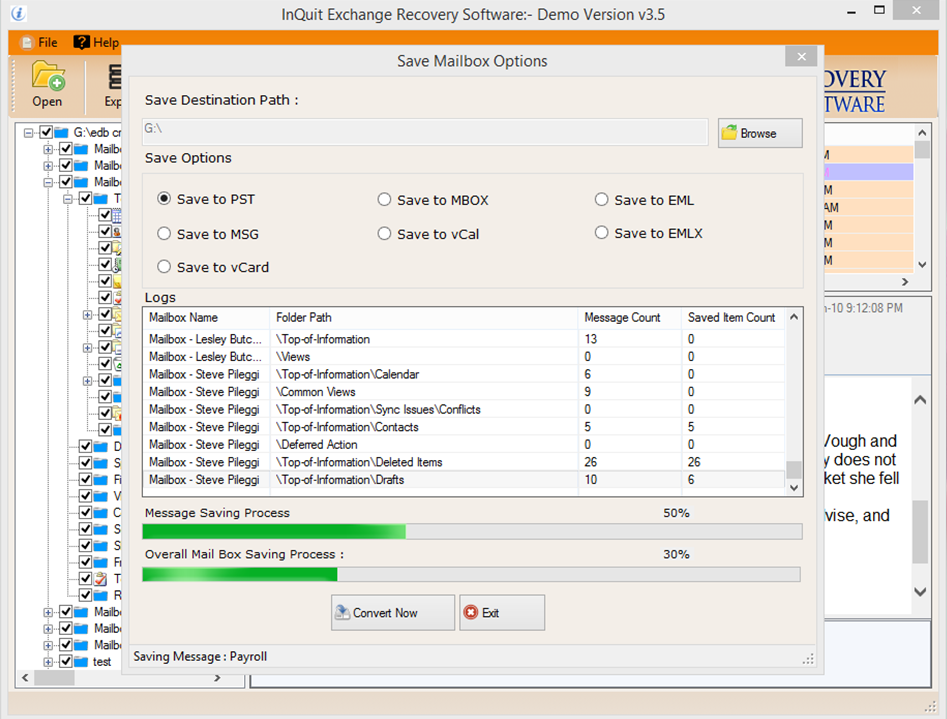 Exchange Server Recovery: Freeware Exchange Recovery Software to ...