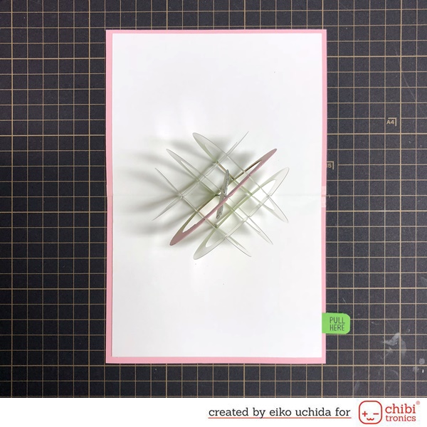 How to make light up pop-up sphere card. | 永研クラフト実験室 ~eiken craft ...