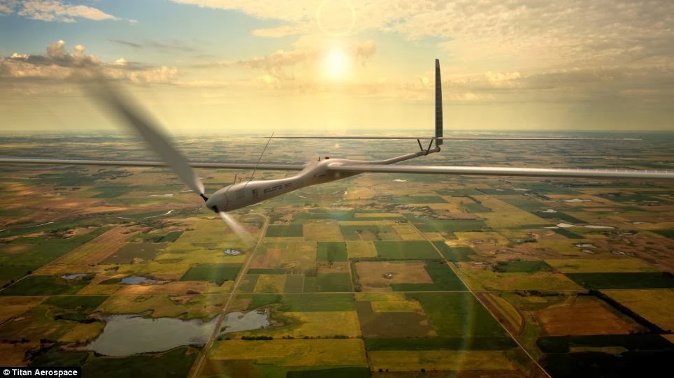 TheNextPicture: Amazing Solar powered drone that can fly at 65,000 feet ...