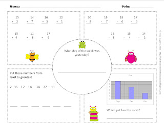 Classroom Freebies: Common Core Math Warm Ups