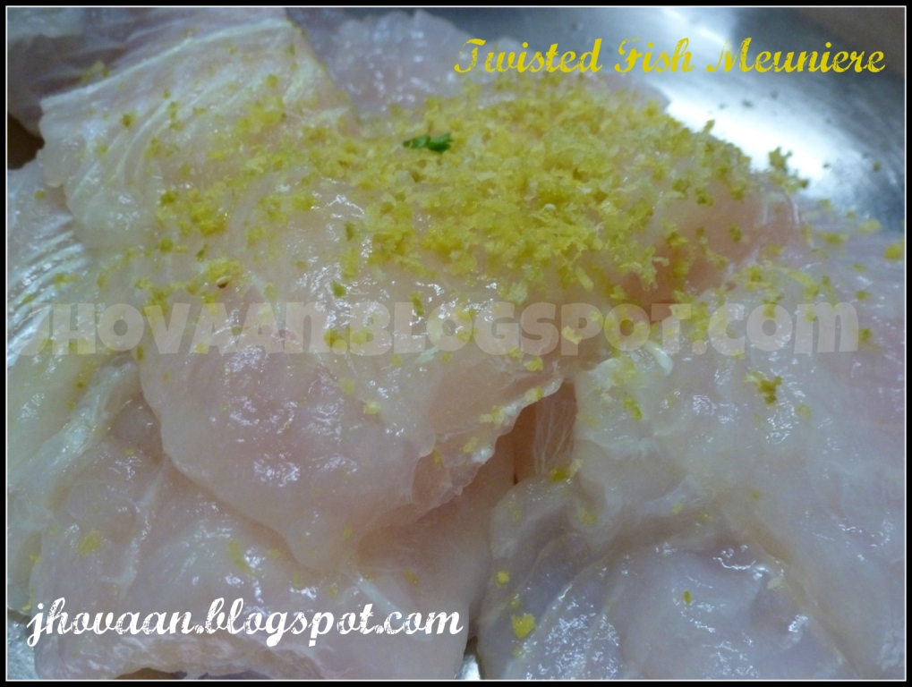 Jhovaan - Meal (in Konkani): Recipe: Healthily Twisted Fish Meunière