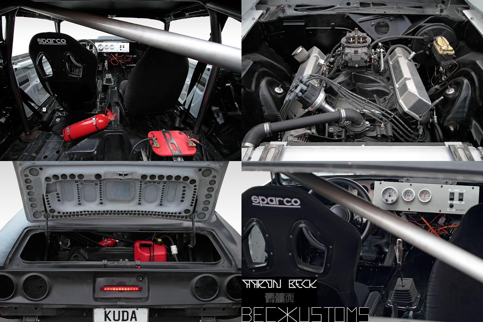 Beck Kustoms | Aaron Beck: HAZCHEM CUDA