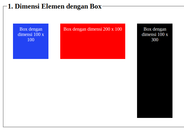Belajar CSS - Dimensi Elemen Tinggi dan Lebar pada CSS - Awonapa ...