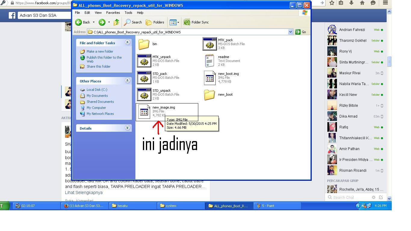 Tutorial Unpack Repack Boot.img And Recovery.img Via PC/LEPTOP ~ Chiell27