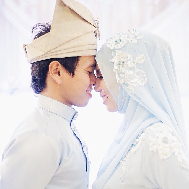 Foto Cantik Perkahwinan Blogger Cik Epal - Ami Jofli