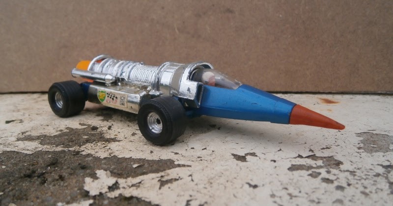 Hot rod models: Starfighter Dragster - Rocket car - 1/43 scale - Corgi