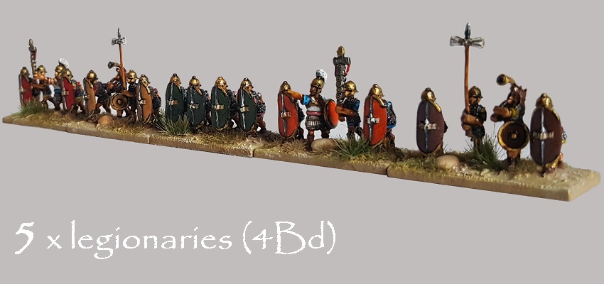 Ancients on the Move: DBA Special: II/49 Marian Roman (15mm)