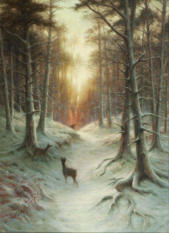 Joseph Farquharson | Victorian Landscape painter | Tutt'Art@ | Pittura ...