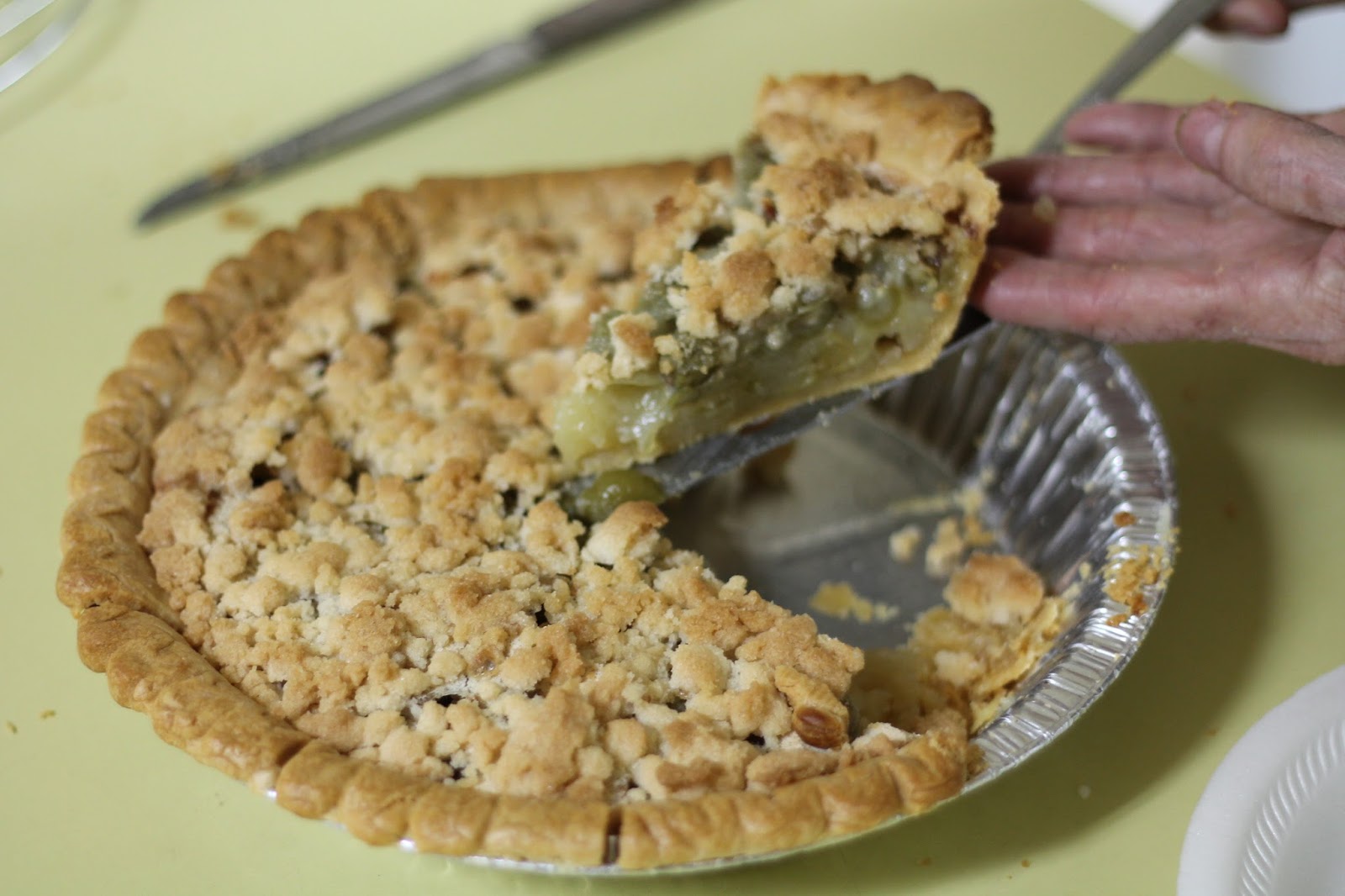 Razor Blade (Green Grape) Pie