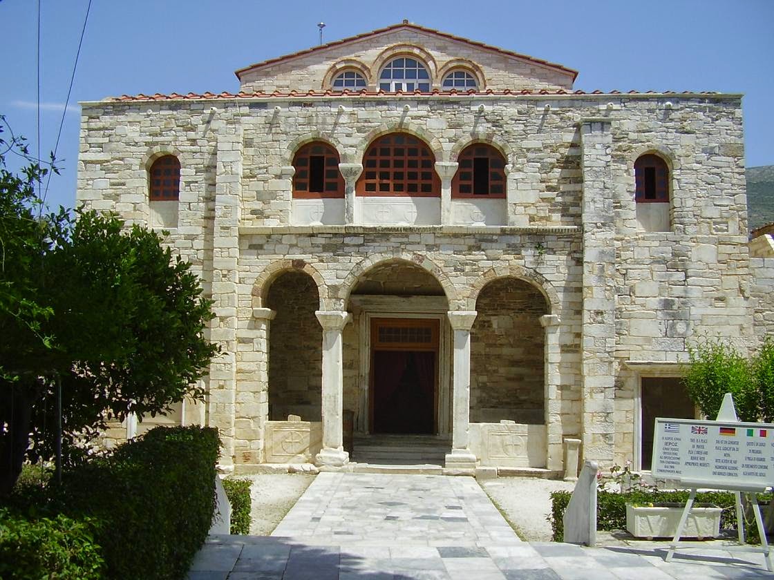 ΒΥΖΑΝΤΙΝΩΝ ΙΣΤΟΡΙΚΑ: Παναγία Εκατονταπυλιανή, Πάρος