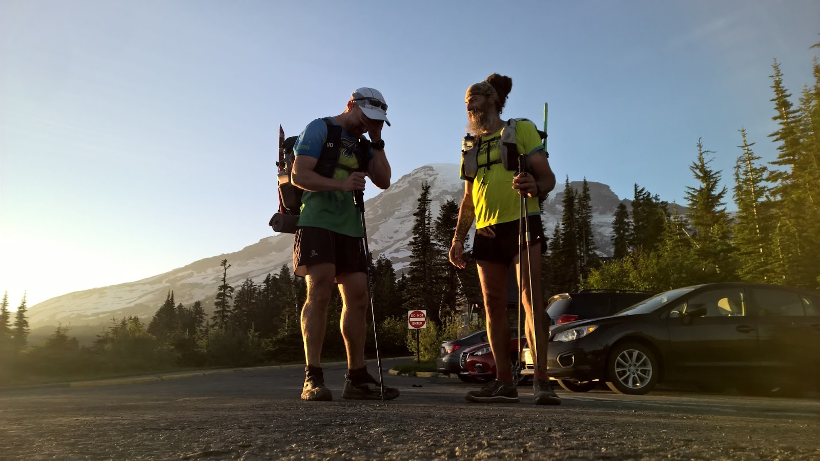 UltraPedestrian: Mount Rainier Infinity Loop - Caloric Burn Versus Intake