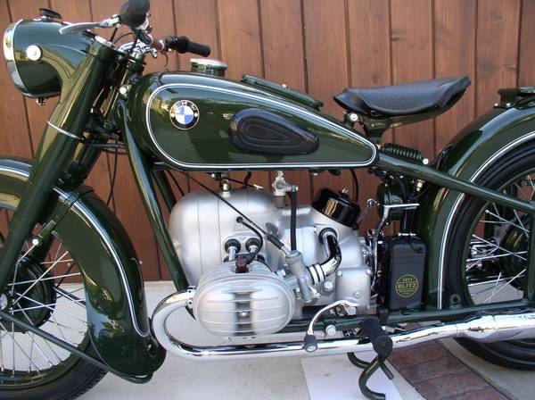 Rare 1951 BMW R51/3 Police Motorcycle - Old Had Better