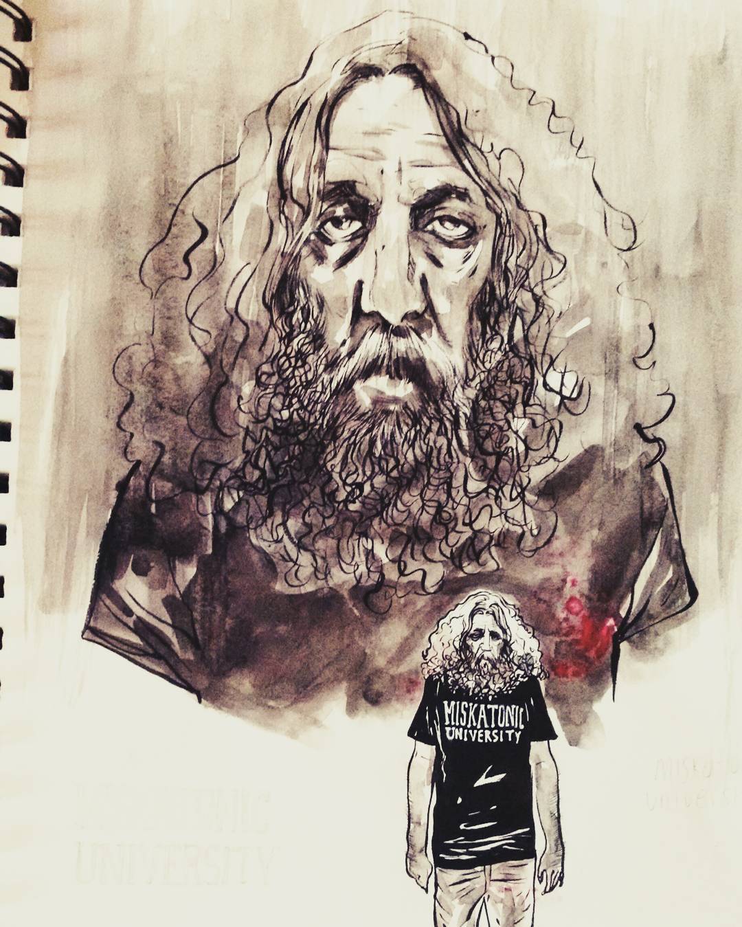 * ALAN MOORE WORLD *: Alan Moore by Facundo Percio