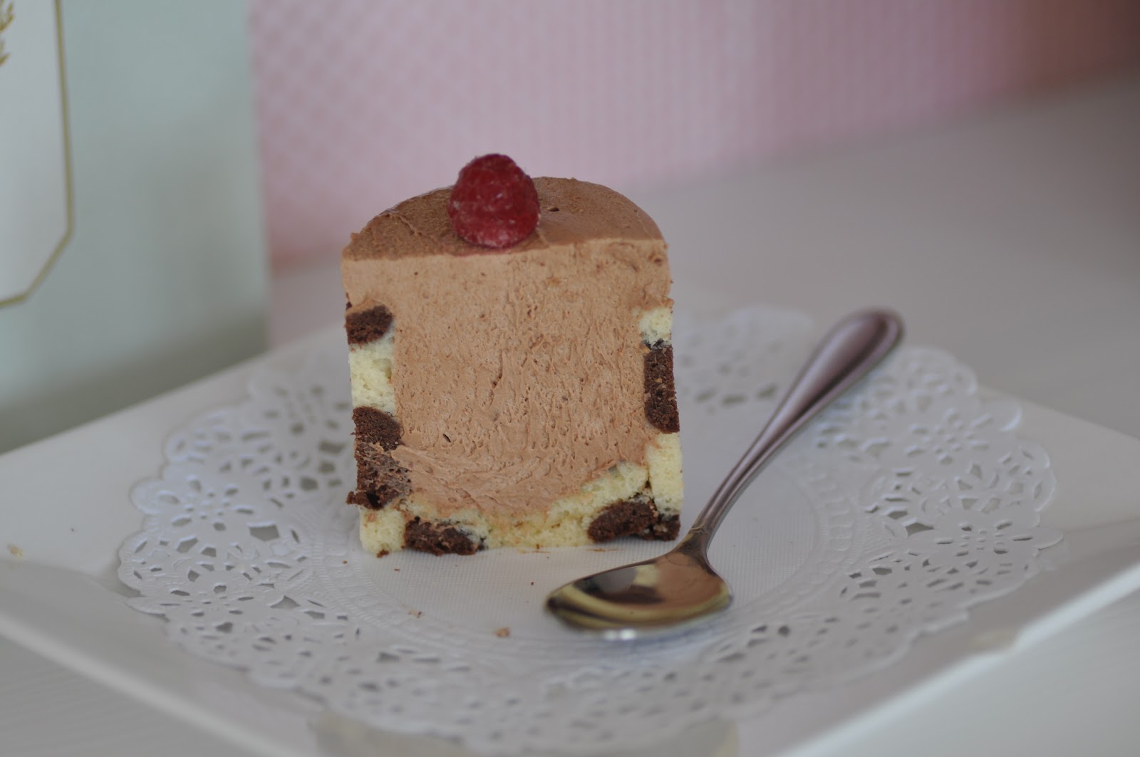 Sweet Pea Creations: Chocolate Joconde Imprime Cake