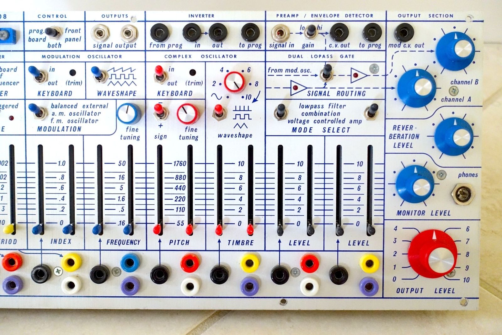 Matrixsynth Buchla 208 Modular Analog Synthesizer Synth Rare V1 200e