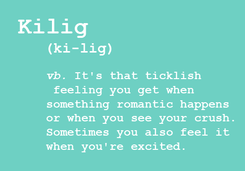 SOMEWHERE I BELONG: "KILIG"