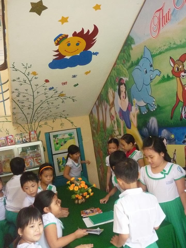 Thư viện trường TH Lê Thị Hồng Gấm: MỘT SỐ HÌNH ẢNH XÂY DỰNG THƯ VIỆN ...