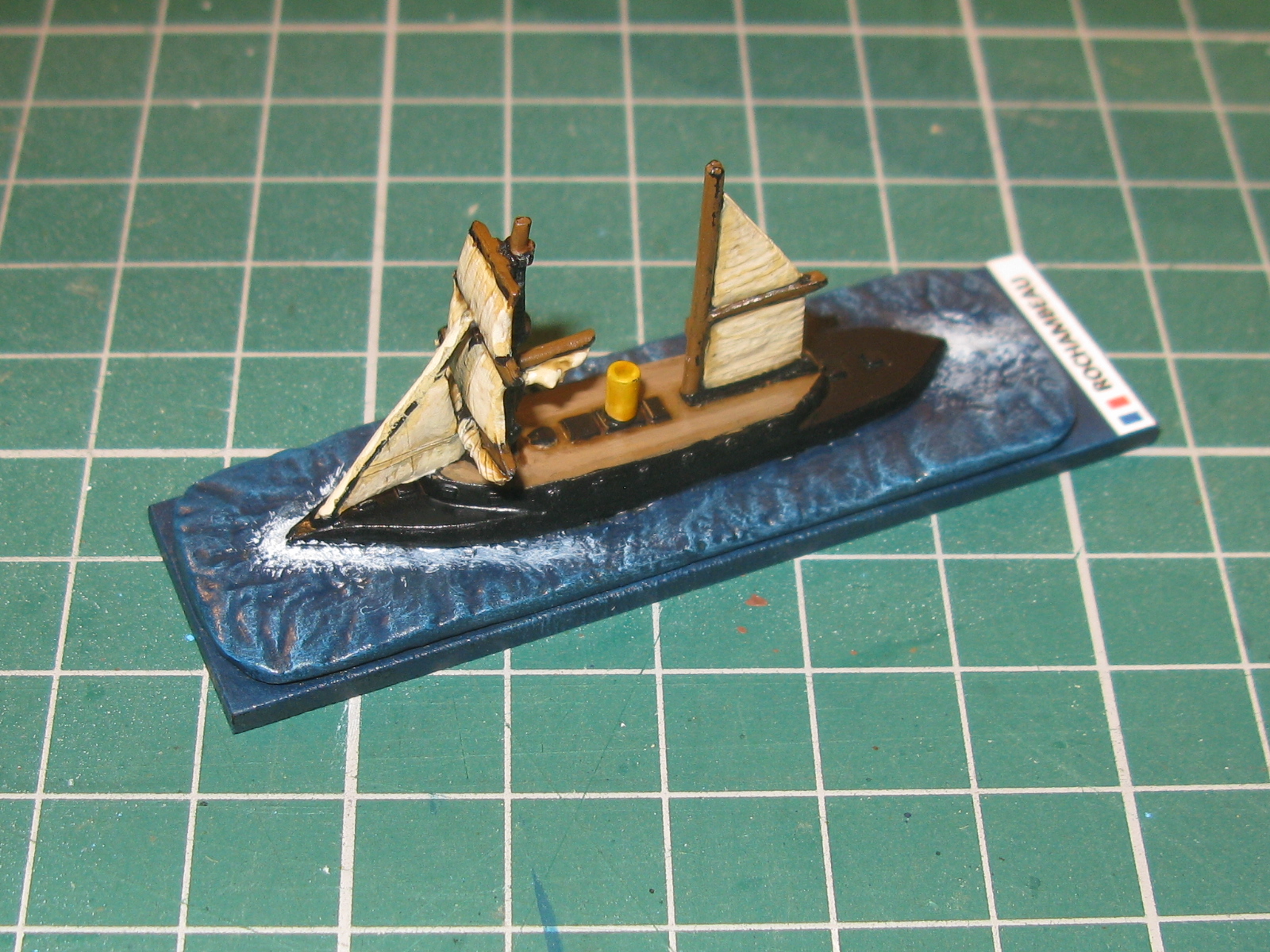 Jim's Wargames Workbench: French Ironclads First Half Finished