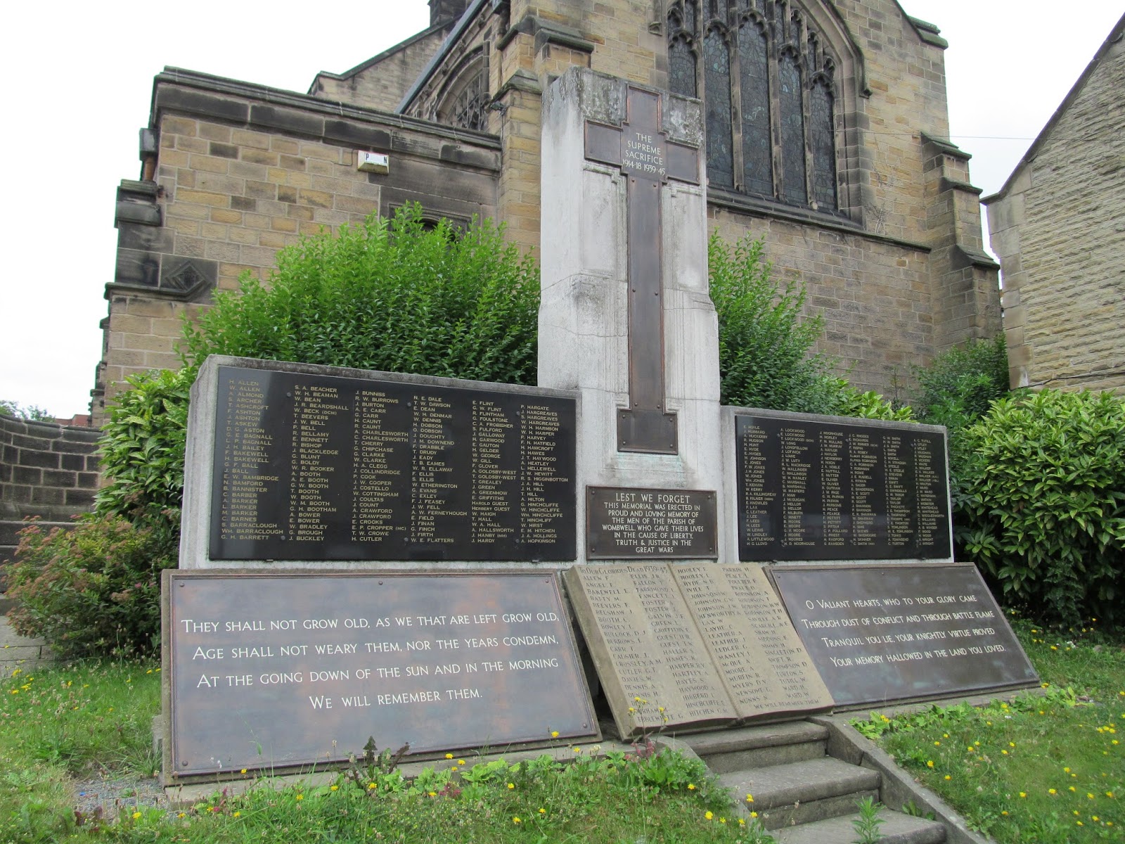 Wombwell 1914 - 1918: Wombwell War Memorial