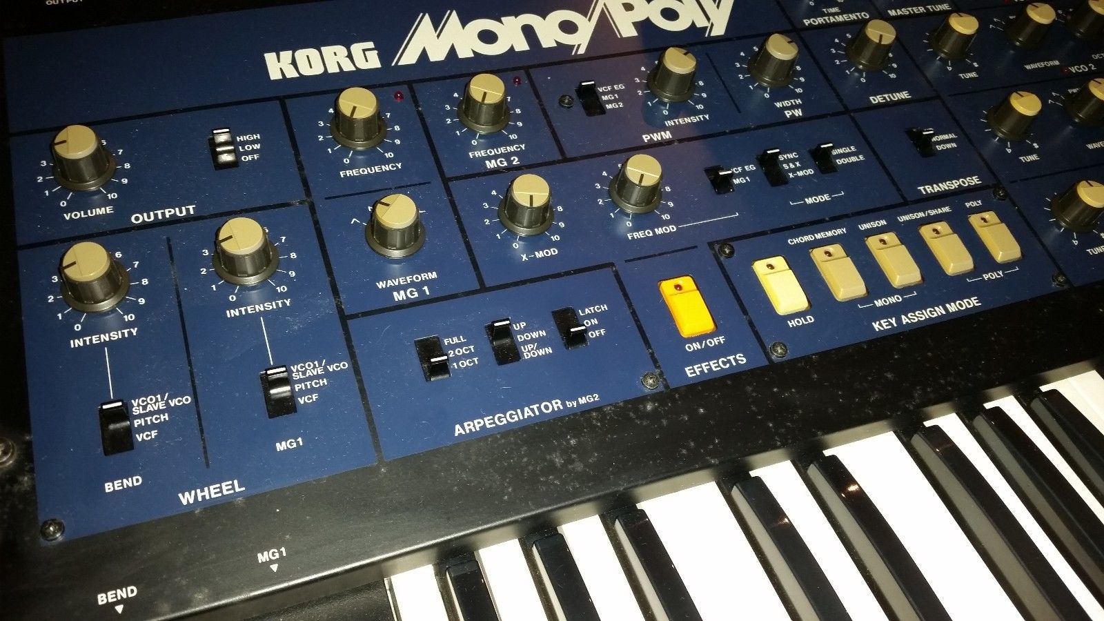 MATRIXSYNTH: KORG MONO/POLY SN 379794