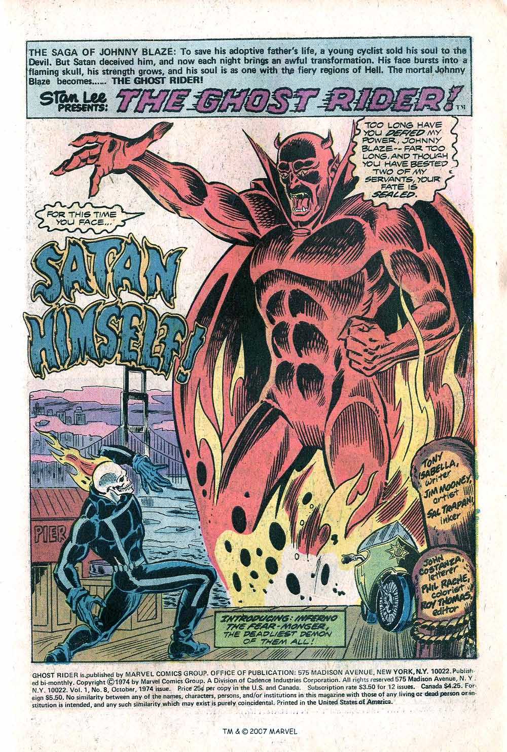 Diversions of the Groovy Kind: Making a Splash: Ghost Rider--the First 13