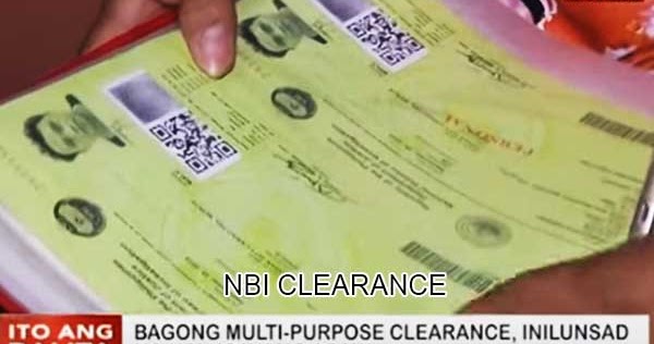 New Multi-Purpose NBI Clearance Can NOW Use in Any Transaction ...