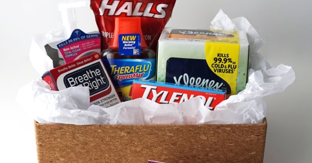 Germ Season Gift Basket with Free Printable Card | artsy-fartsy mama