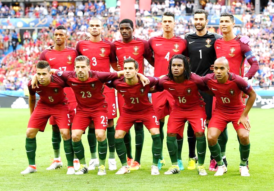 EQUIPOS DE FÚTBOL: SELECCIÓN DE PORTUGAL Campeona de la Eurocopa 2016