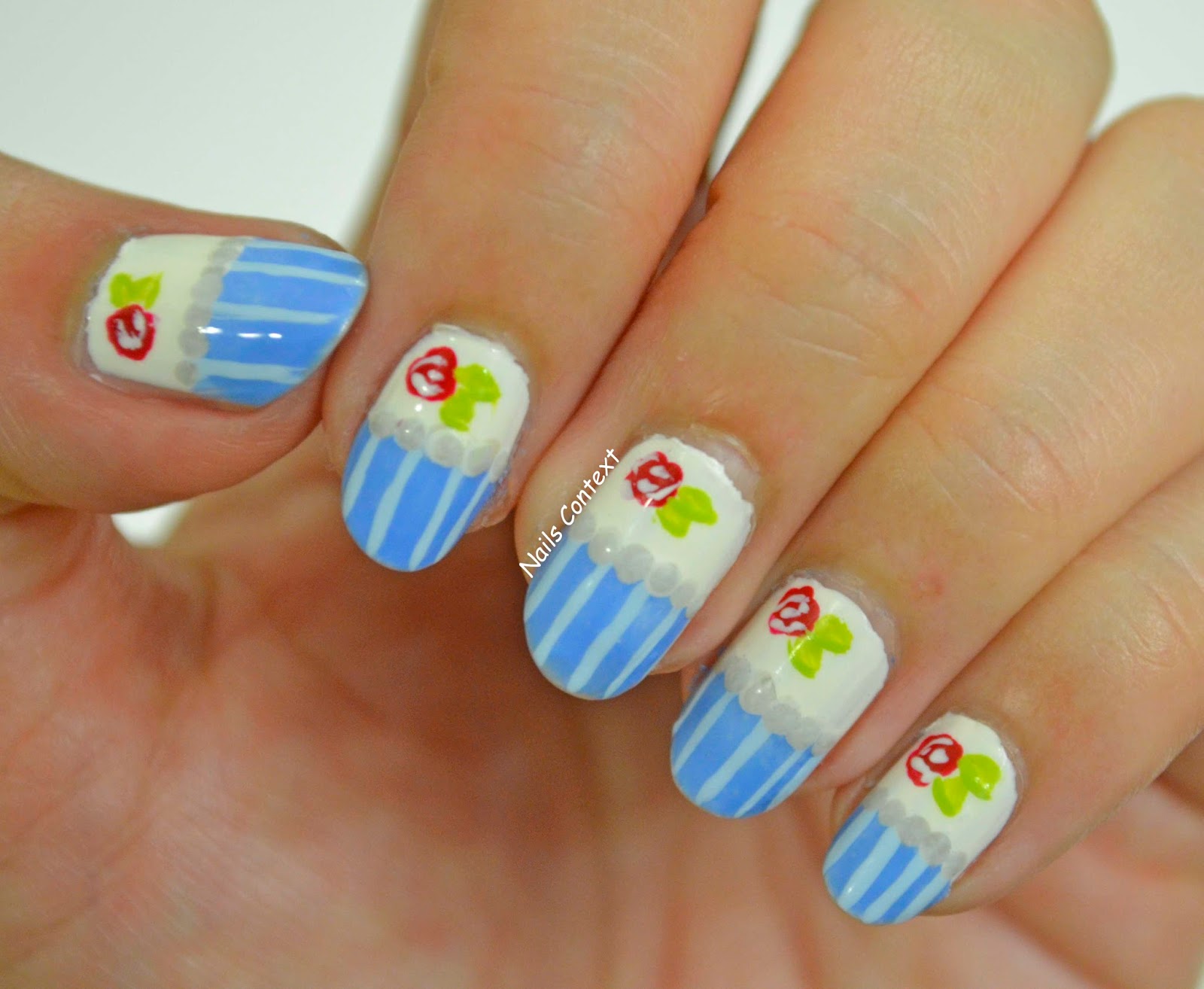 Nails Context: Vintage Cake Inspired