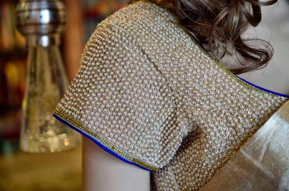 Zardosi Work blouses | Sarees Villa