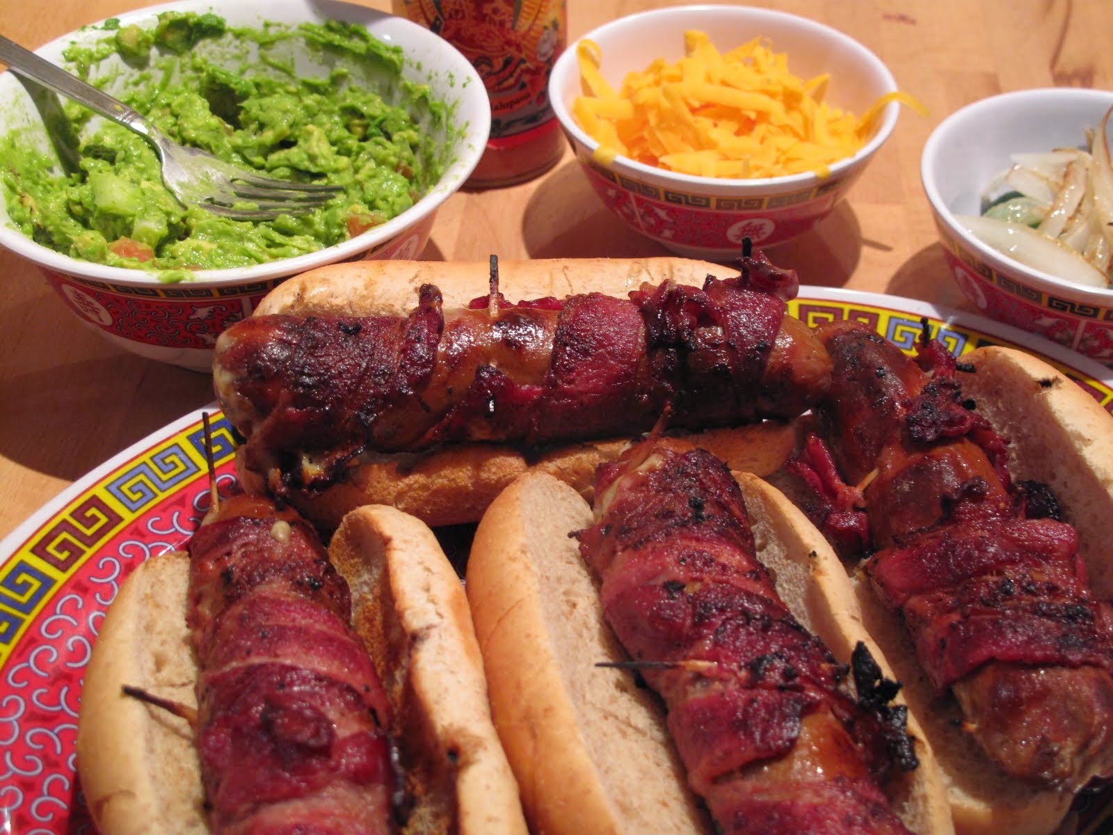 HogSnaps: "Hog Dogs" Tailgating good eats!