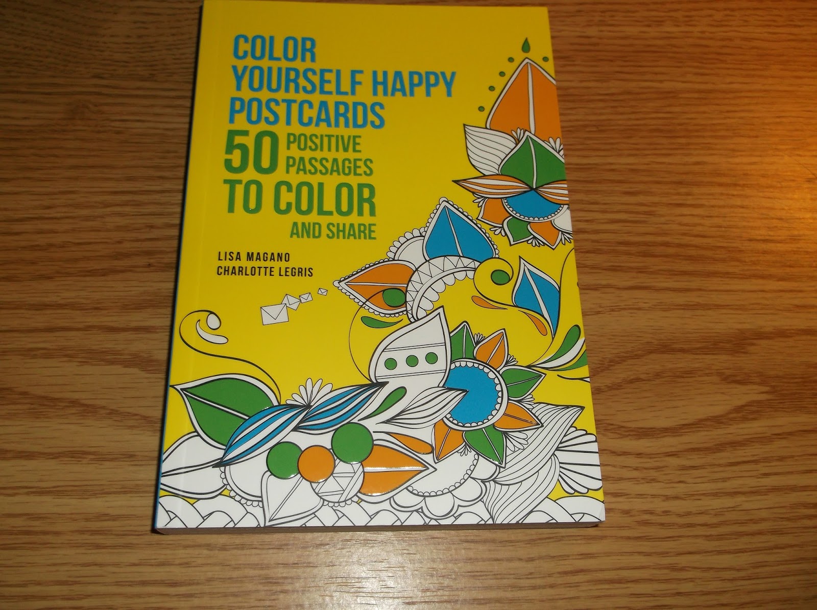 Missy's Product Reviews : Color Yourself Happy Postcards: 50 Positive ...