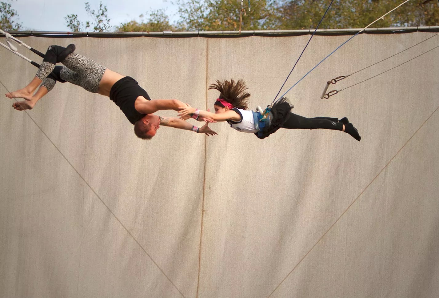 Sensory Overload: Trapeze High Show - Catching and Flying