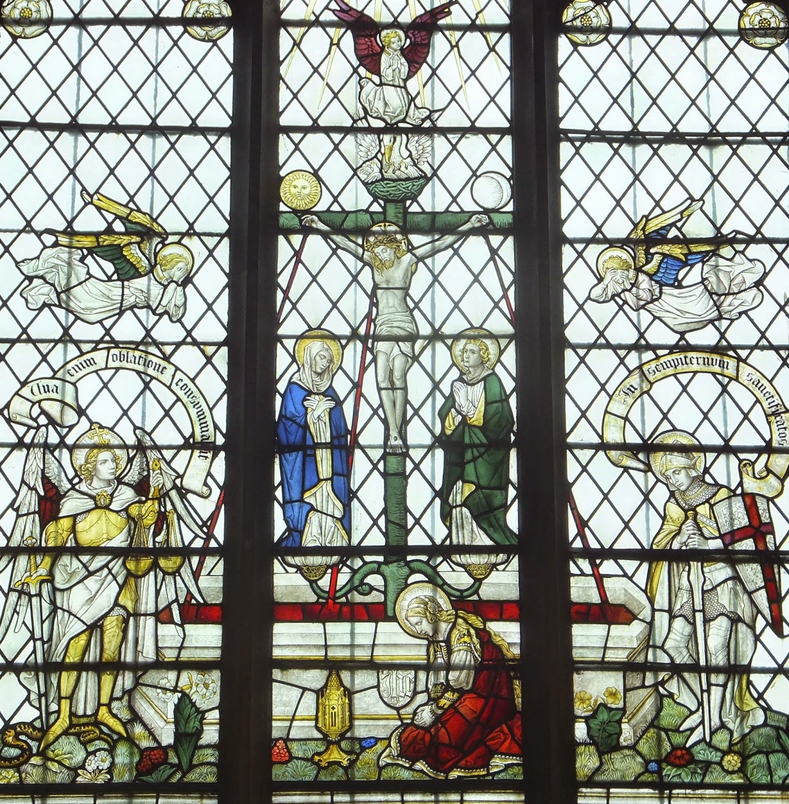 Adrian Barlow's blog: Reading Stained Glass (iv): a war memorial window