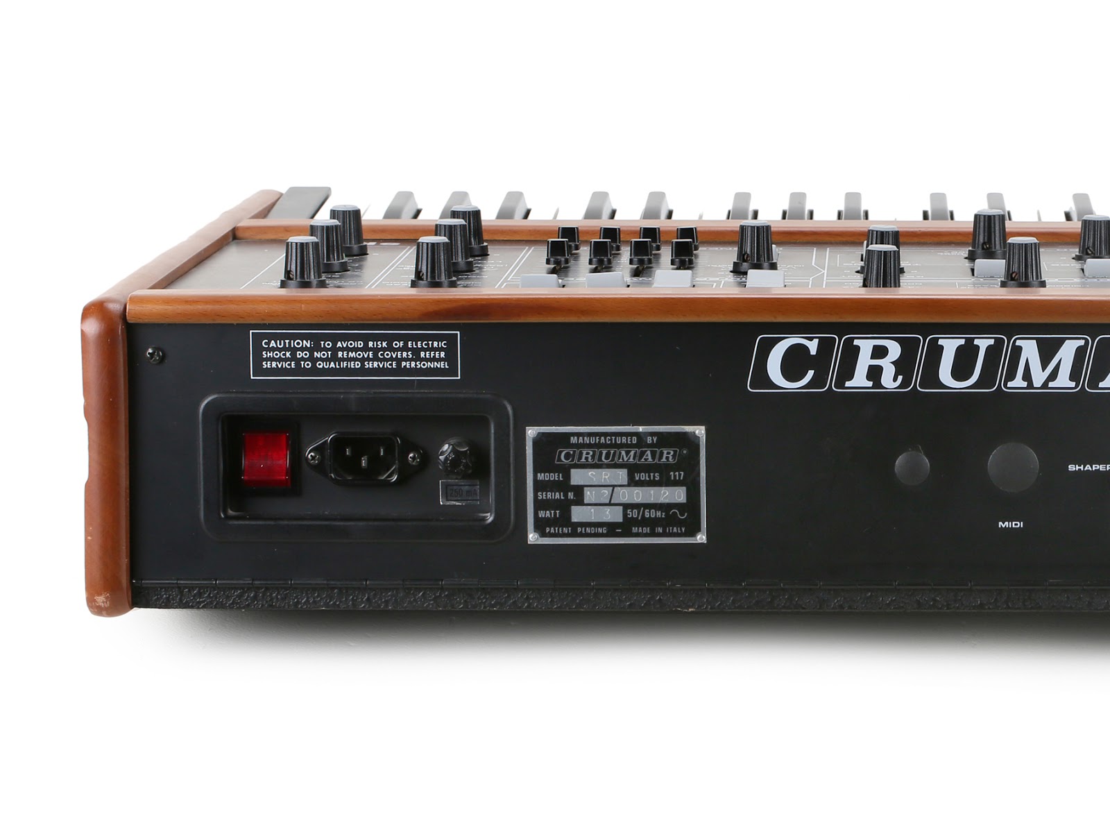 MATRIXSYNTH: Crumar Spirit Vintage Analog Synth Synthesizer