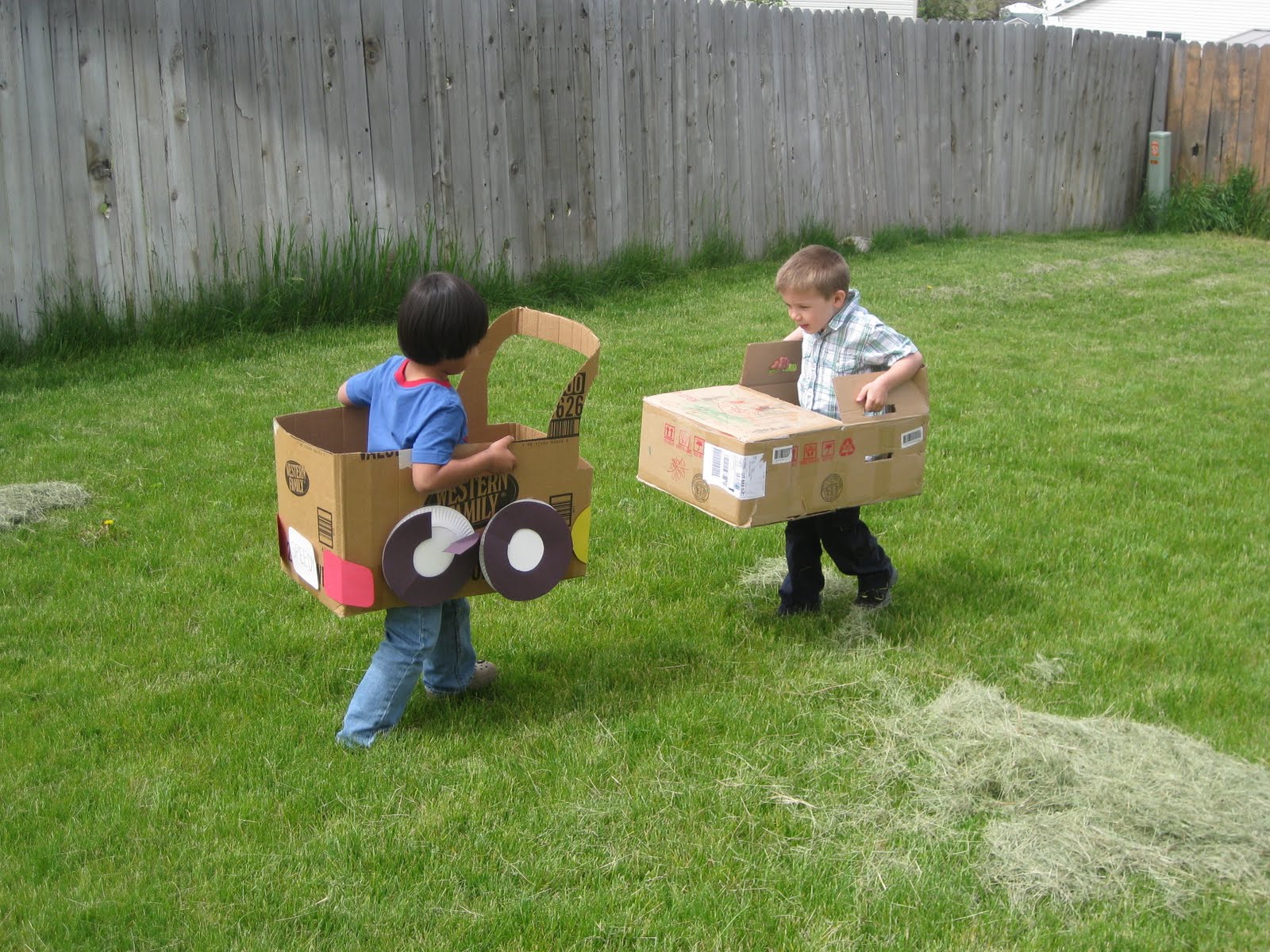 ABC Learning Tree Preschool: Cardboard Car Drive-In