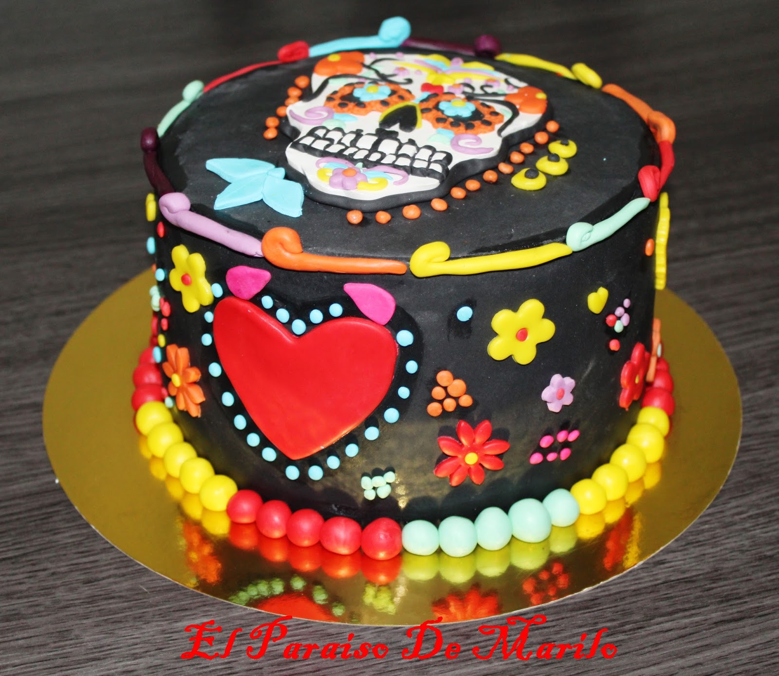 EL PARAISO DE MARILO: Catrina cake