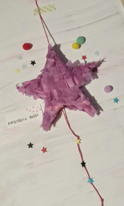 DIY piñata house / piñata en forma de casa / Pipistrello Rosso