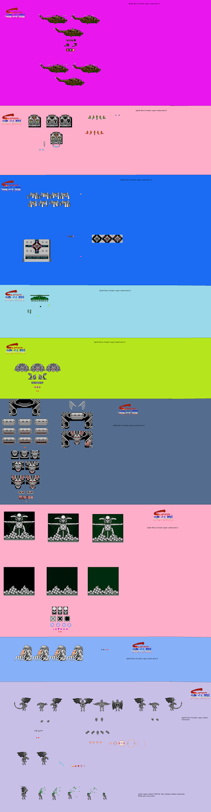 Mundo de los Sprites: Super Contra