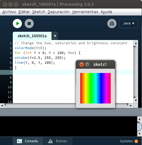 Processing en Secundaria: Ejemplos 6