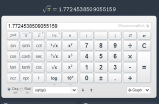 Calculatrice scientifique en ligne - Le Mathématicien